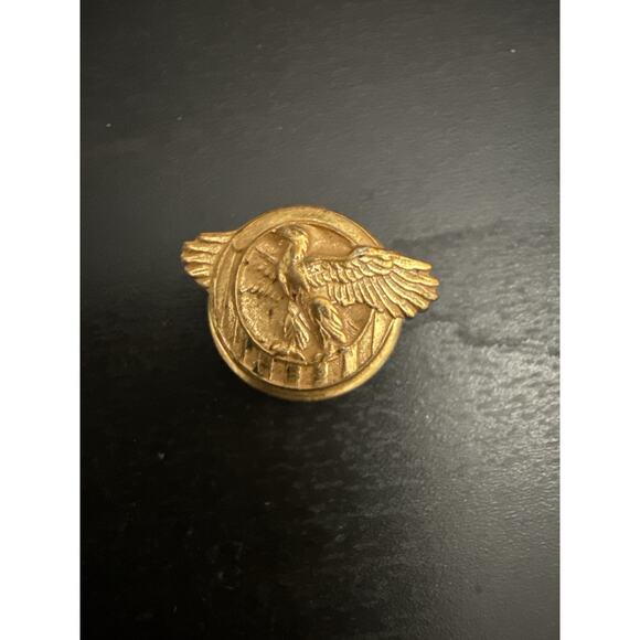 Accessories | Ww2 Era Us Military Army Eagle Insignia Emblem Brass Hat ...